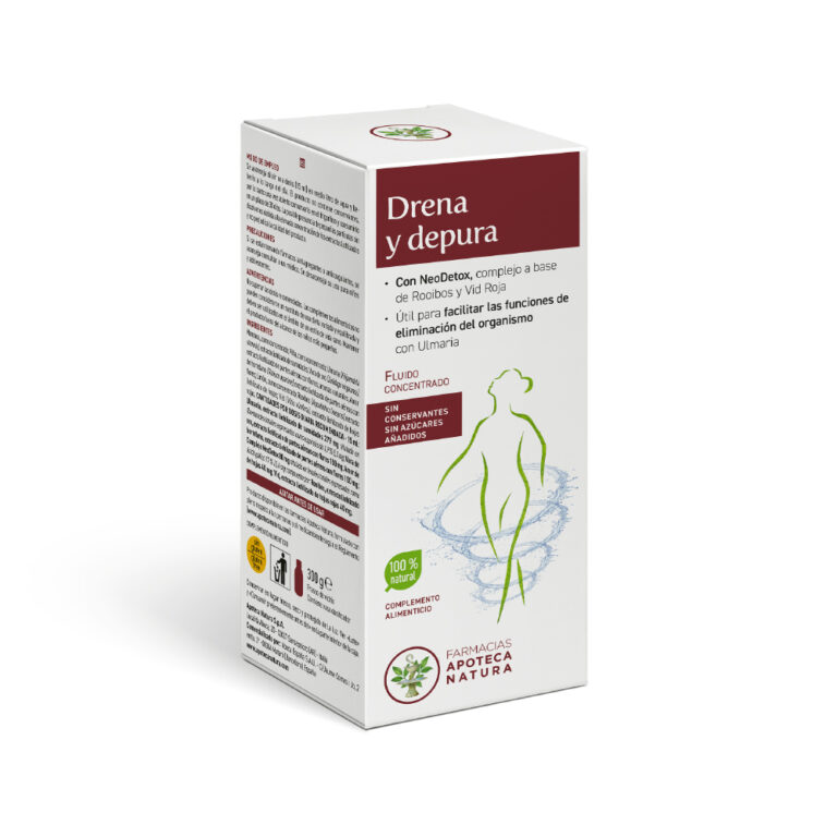 Drena y depura - Fluido concentrado | Apoteca Natura
